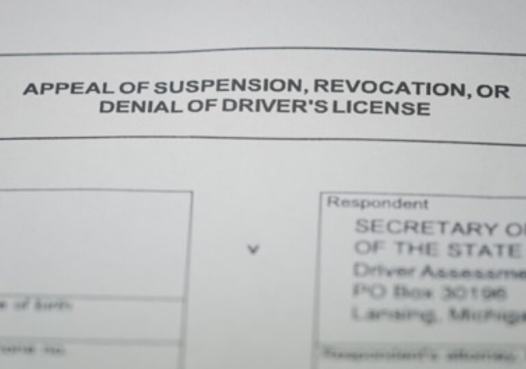 How To Appeal a Driver's License Denial | Request A Free Consultation